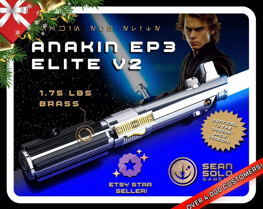 Anakin Skywalker Neopixel Lightsaber: Graflex Elite, Revenge of the ...