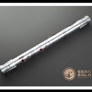 Darth Maul Neopixel Lightsaber Staff: Proffie Soundboard, Cosplay Prop ...