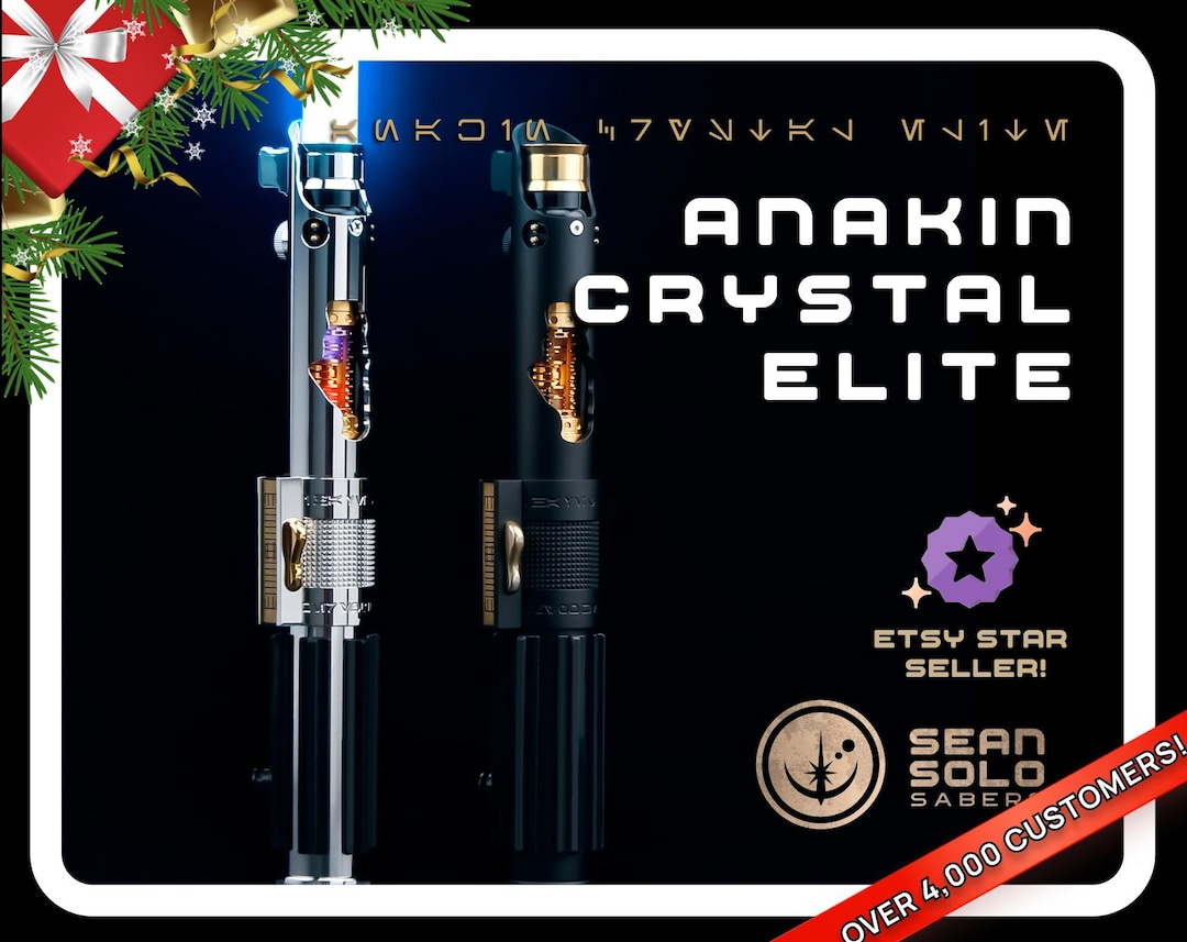 Anakin Skywalker Neopixel Lightsaber: Elite Crystal Chamber ...