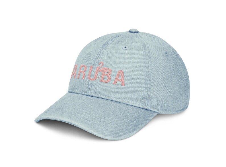 Aruba Hat, Aruba Flamingo Hat, Aruba Denim Hat, Flamingo Hat, Aruba ...