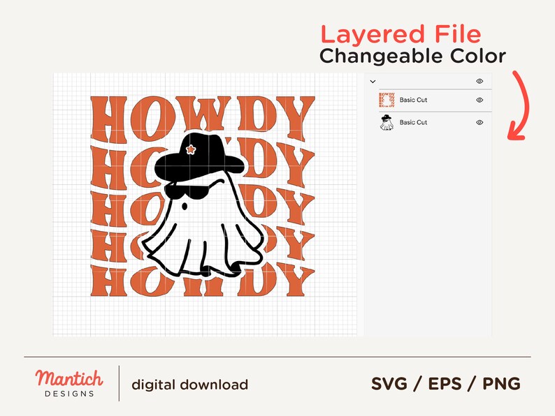 Howdy Cowboy Ghost Svg Boo Haw Svg Howdy Funny Ghost Funny - Etsy