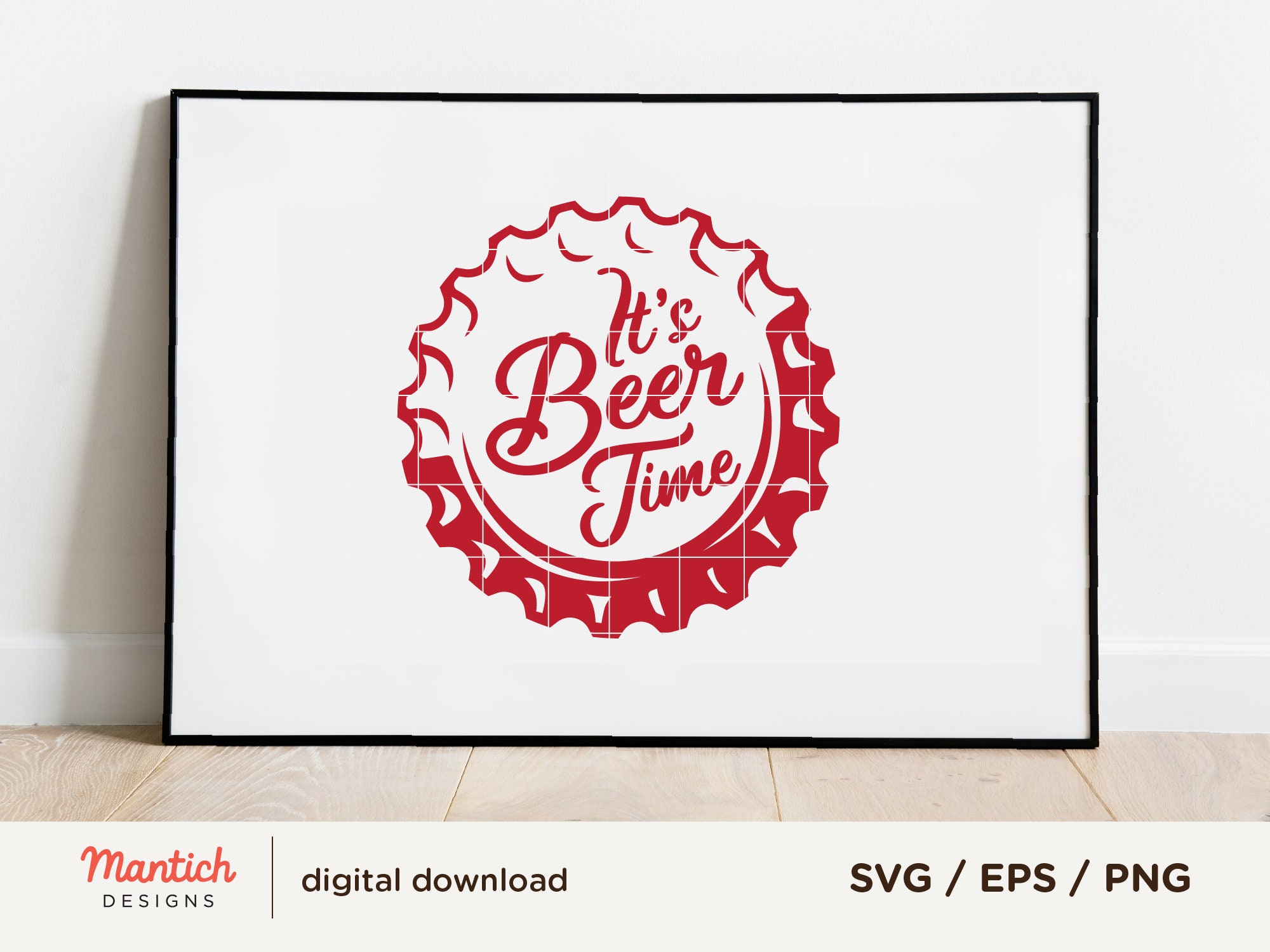 It's Beer Time Svg, Beer Lid Clipart, Beer O'clock Svg, Beer Dad Svg ...
