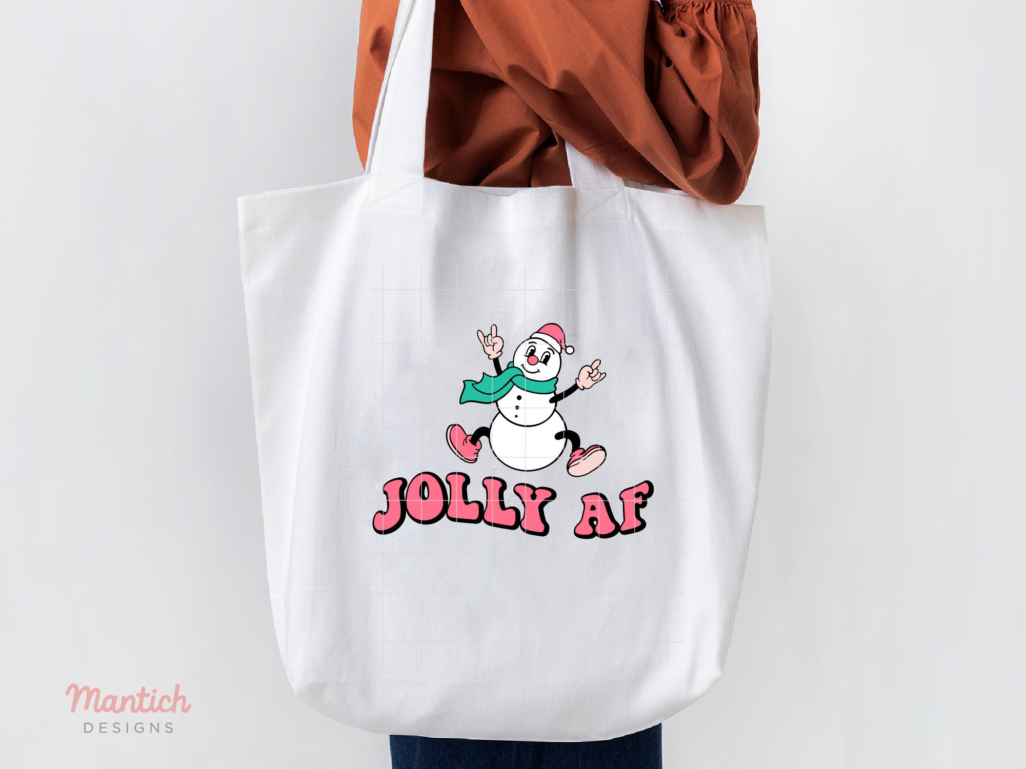Jolly AF Snowman Svg Jolly AF Png Svg Retro Jolly Svg - Etsy Israel
