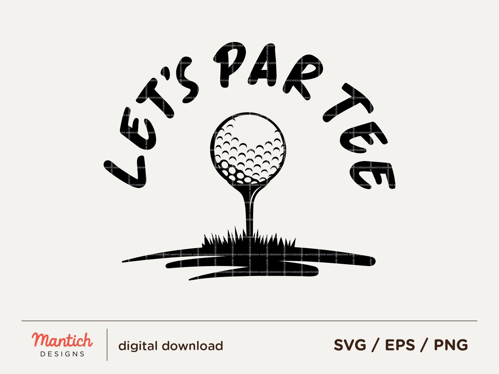Let's Par Tee SVG, Golf Party, Funny Golf Quote SVG, Gift for Golf ...