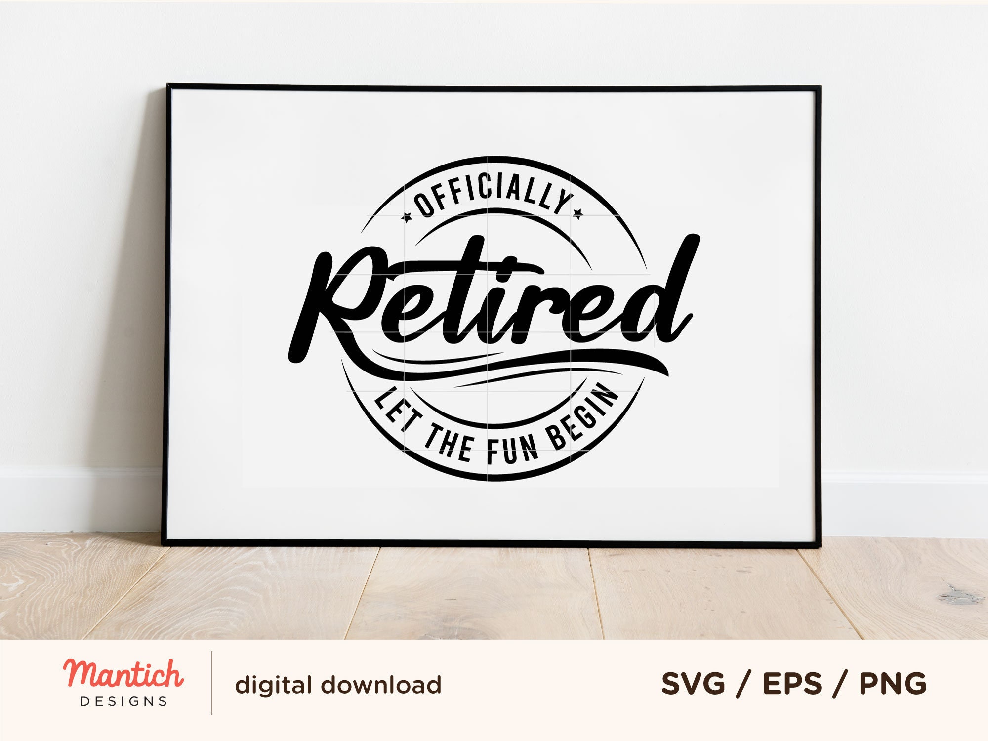 Official Retired Let the Fun Begin Svg / Retirement Saying Svg ...
