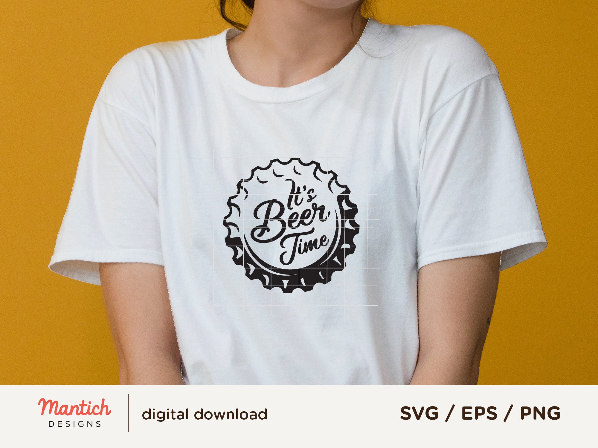 It's Beer Time Svg, Beer Lid Clipart, Beer O'clock Svg, Beer Dad Svg ...