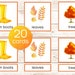 Fruit Montessori Printable Vocabulary 3 Part Cards. Nomenclature Cards ...