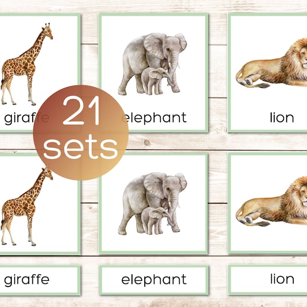 African Animals - Etsy