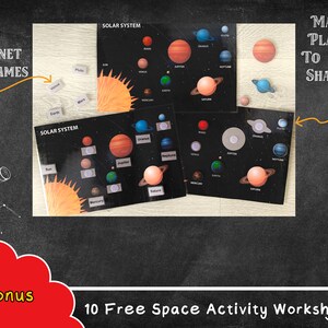 Solar System Worksheet, Busy Book Pages, Preschool Busy Book, Solar ...