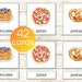 Vegetables Montessori Printable Vocabulary 3 Part Cards. Nomenclature ...