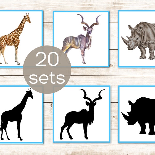 Shadow Animal - Etsy