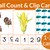 Bird Montessori Count & Clip Cards. Preschool and Kindergarten Math ...