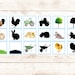 Farm Animals Shadow Matching Cards. Montessori Toddler Printable ...