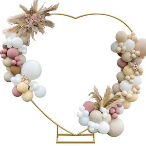 Heart Shape Stand, Heart Backdrop Stand, Valentines Day Backdrop ...