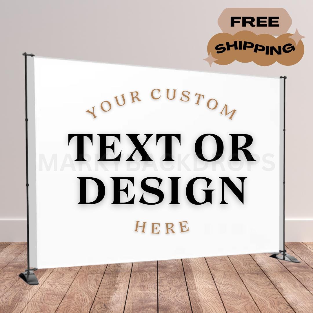 Custom Logo Step and Repeat Backddrop, Backdrop for Business, Custom ...