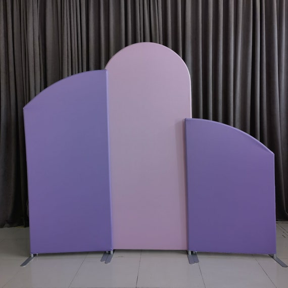 Arched Backdrop Purple Arch Backdrop Arch Backdrop Stand | Etsy