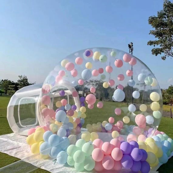 Inflatable Bubble House Dome for Sale Transparent Bubble Tent for Party Rentals Business PVC Outdoor Birthday Kids Party Event Balloons Etsy UK