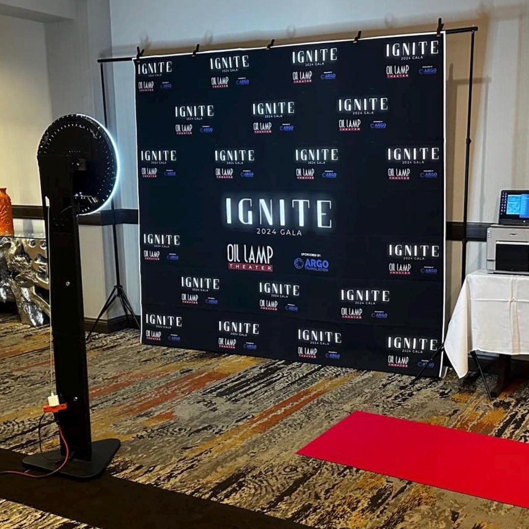 Custom Logo Backdrop Banner, Step and Repeat Business Event Backdrop ...