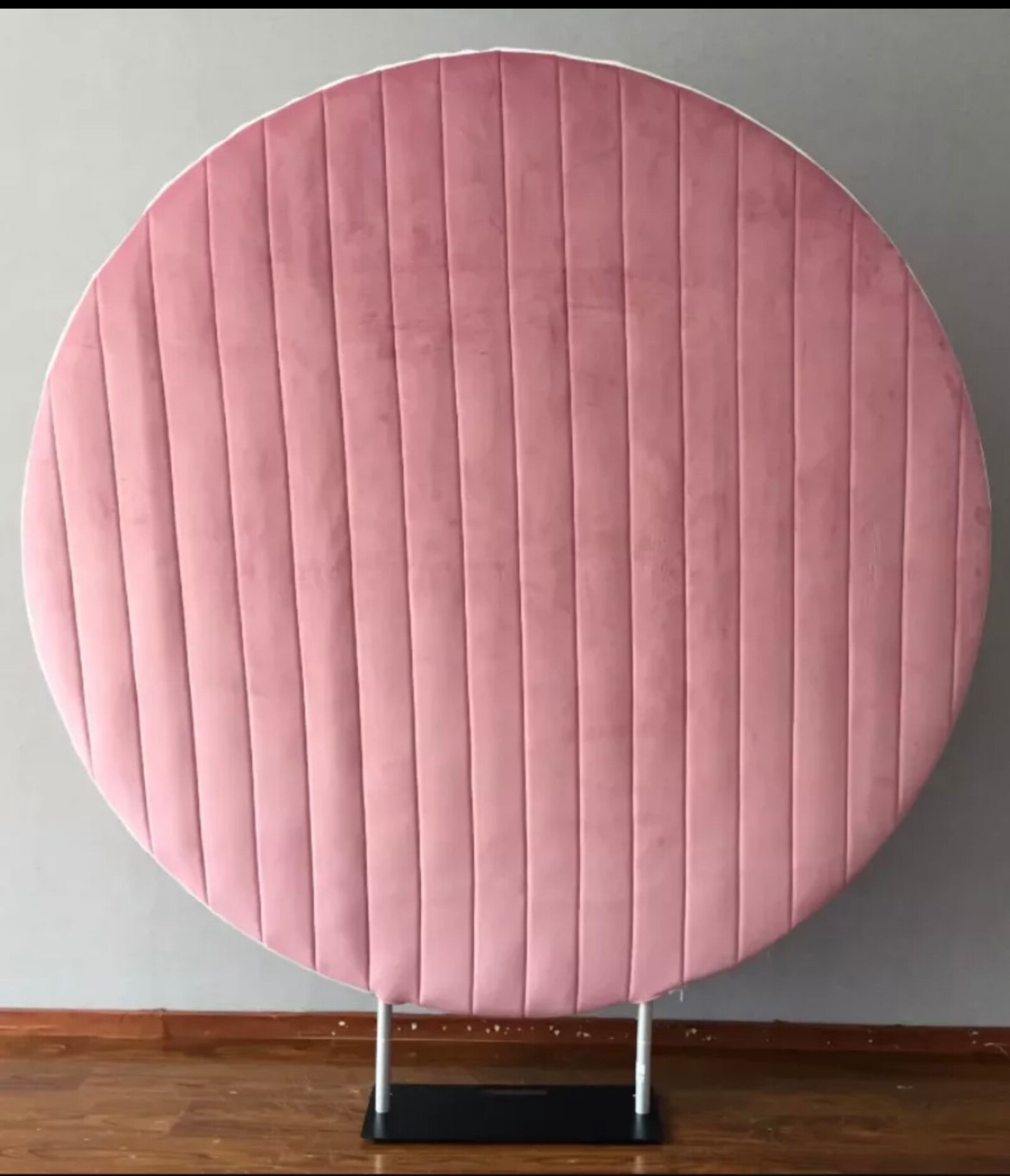 Round Backdrop Round Velvet Backdrop Velvet Backdrop Pink | Etsy