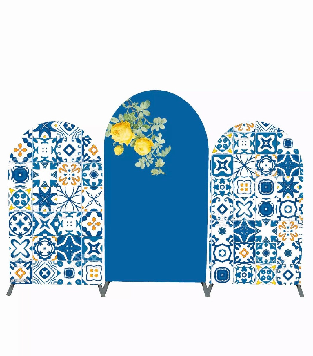 Mediterranean Positano Arch Backdrop Cover, Amalfi Coast Bridal Shower ...