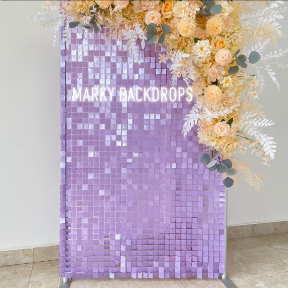 Sequin Shimmer Backdrop Sequin Panels Shimmer Wall Sequin | Etsy