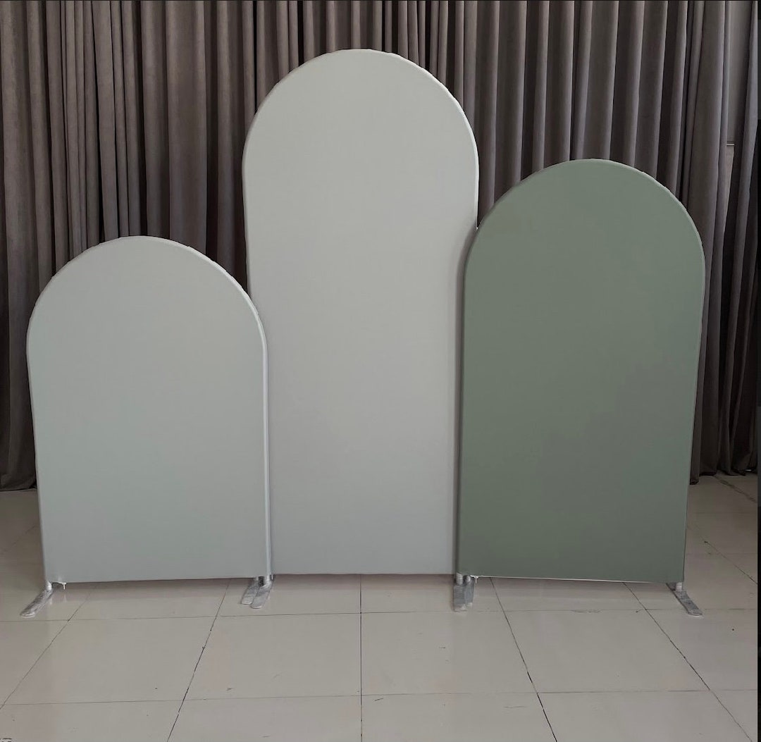 Arched Backdrop, Sage Green Arch Backdrop, Arch Backdrop Stand, Arched ...