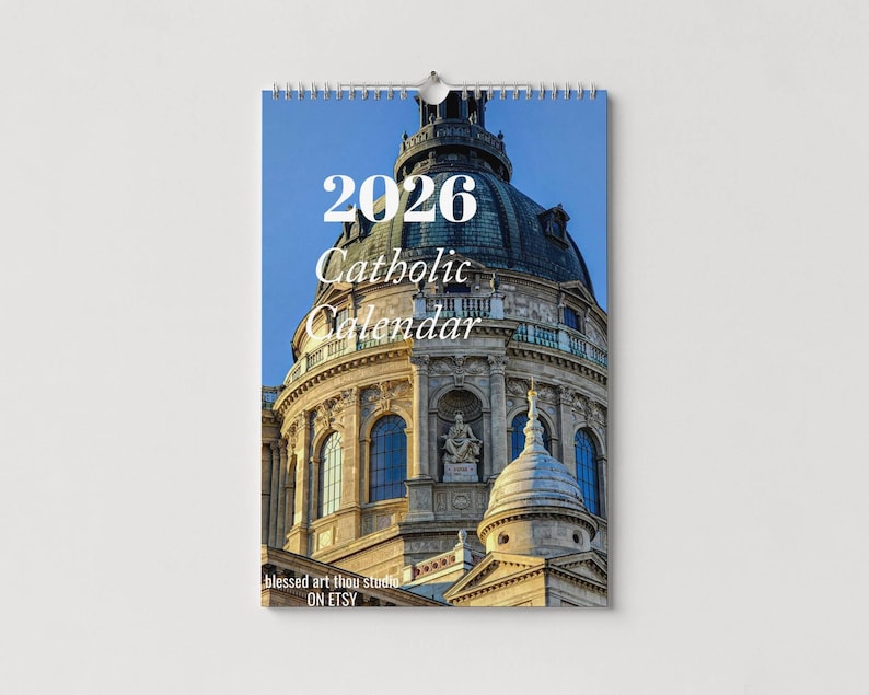 2026 Catholic Calendar - USCCB Liturgical Feasts - Basilica Photography ...