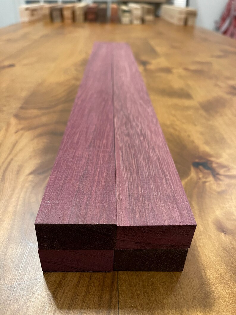 S4S Hardwood Bundle - Black Walnut, Purple Heart & White Oak - Perfect ...