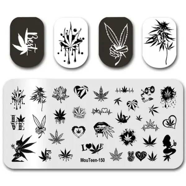 Nail Stamping - Etsy