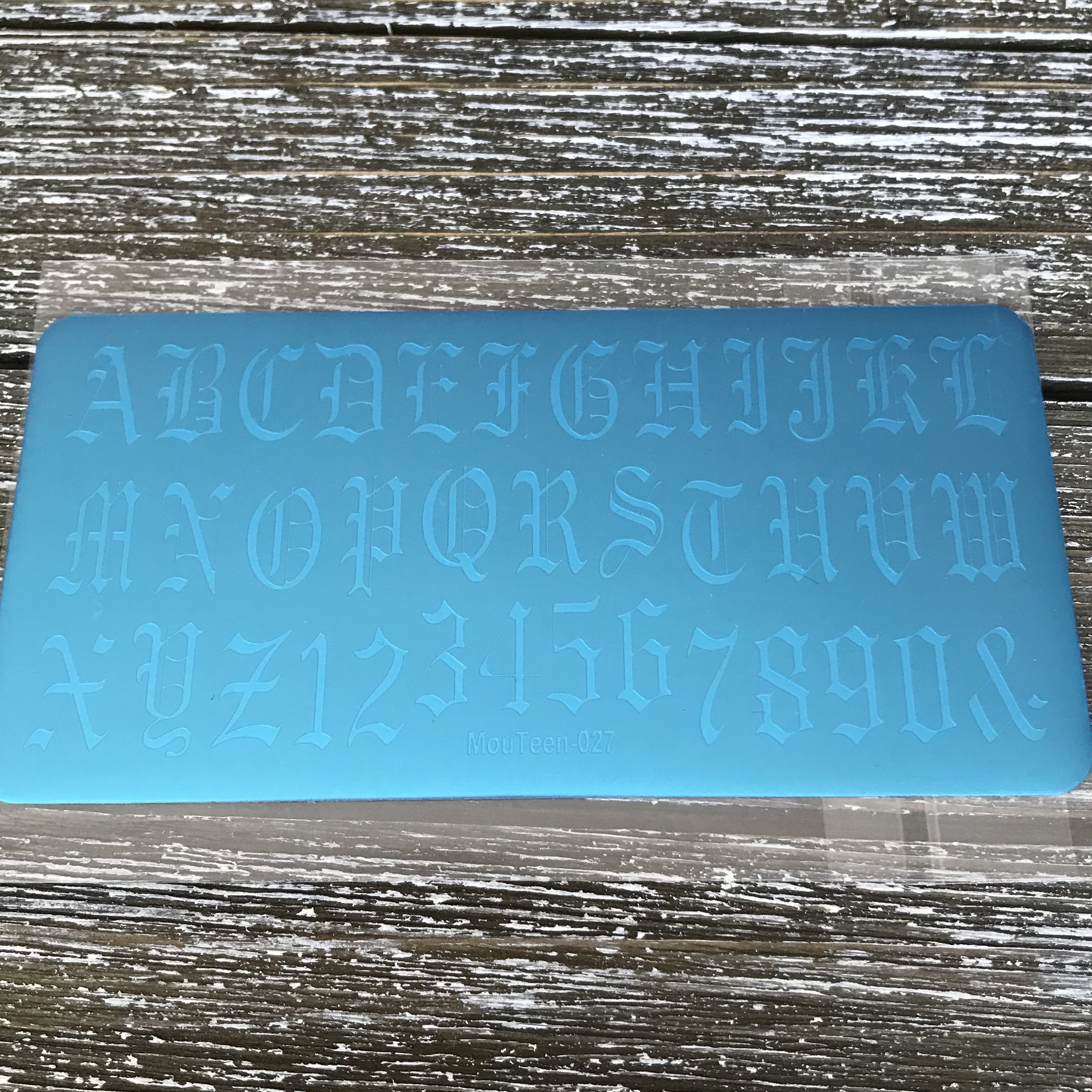 Old English Alphabet Nail Stamping Plate Nail Art Stamping - Etsy