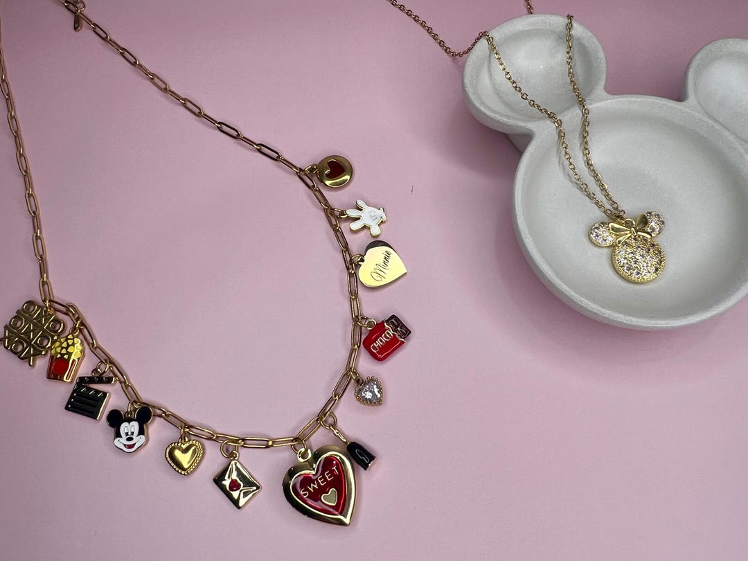 Mickey’s Date Night Chain | Disney Inspired Necklace | Stainless Steel ...