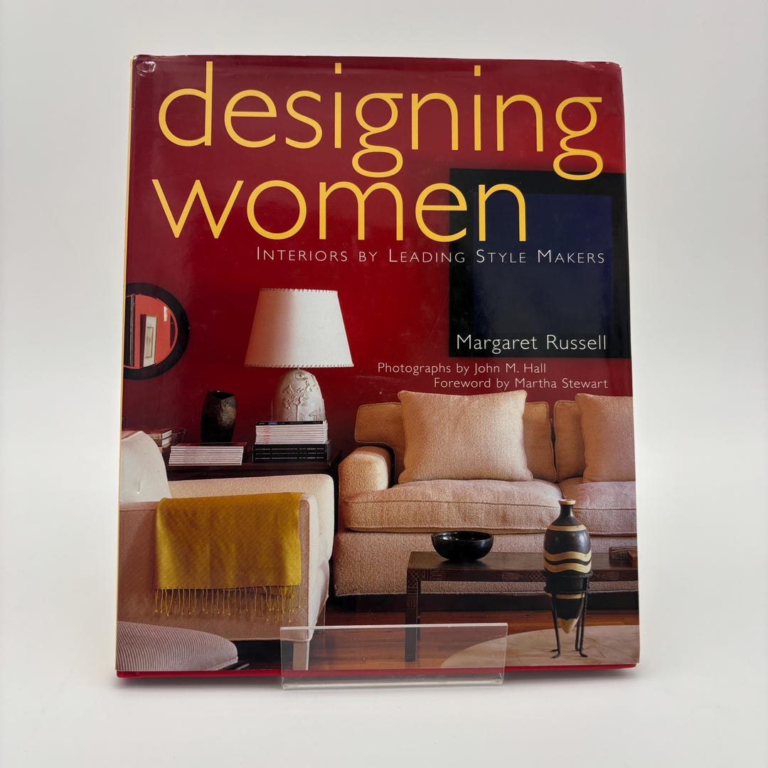 2001 Hardcover Interior Decorating Book. “designing Women: Interiors by ...
