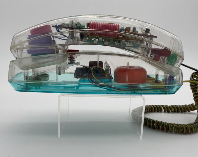 Vintage 80s/90s Iconic Clear Transparent Unisonic Model 6900 Phone - Etsy