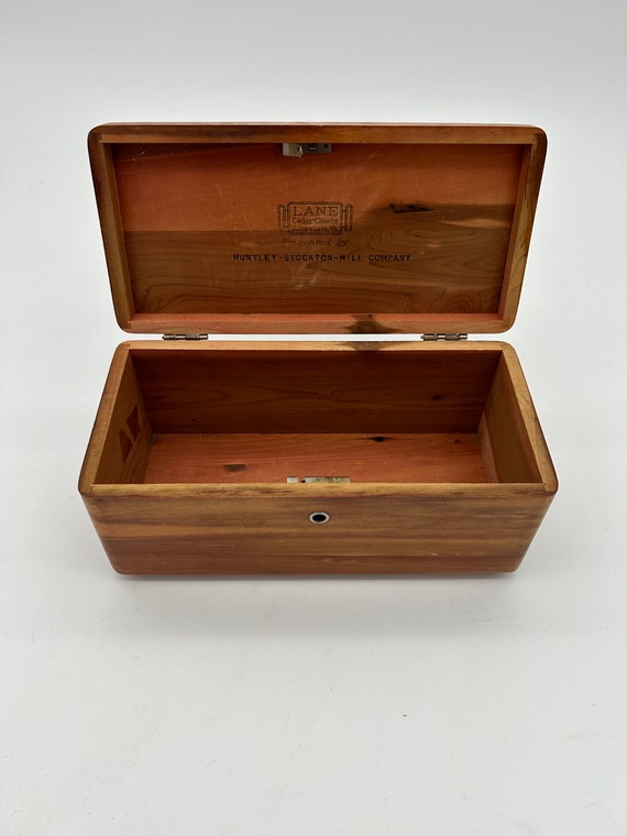 Vintage Mini Cedar Chest Jewelry Box. No Key. Etsy