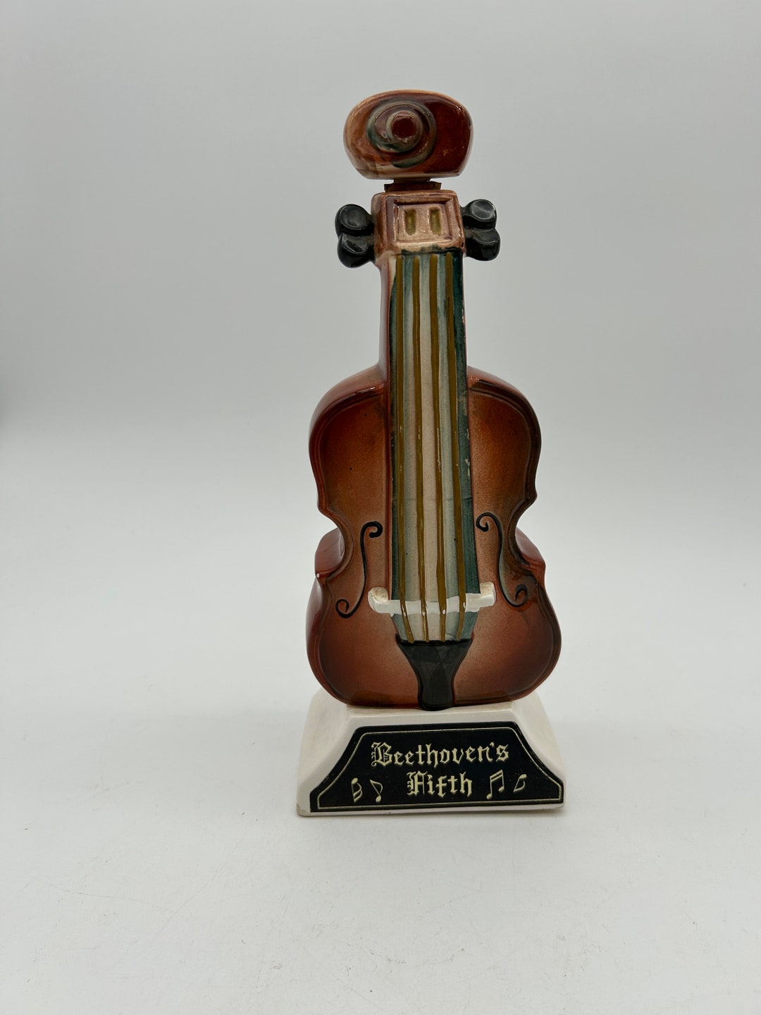 1960s Vintage Beethoven's Fifth Music Box Decanter. Musical Liquor ...