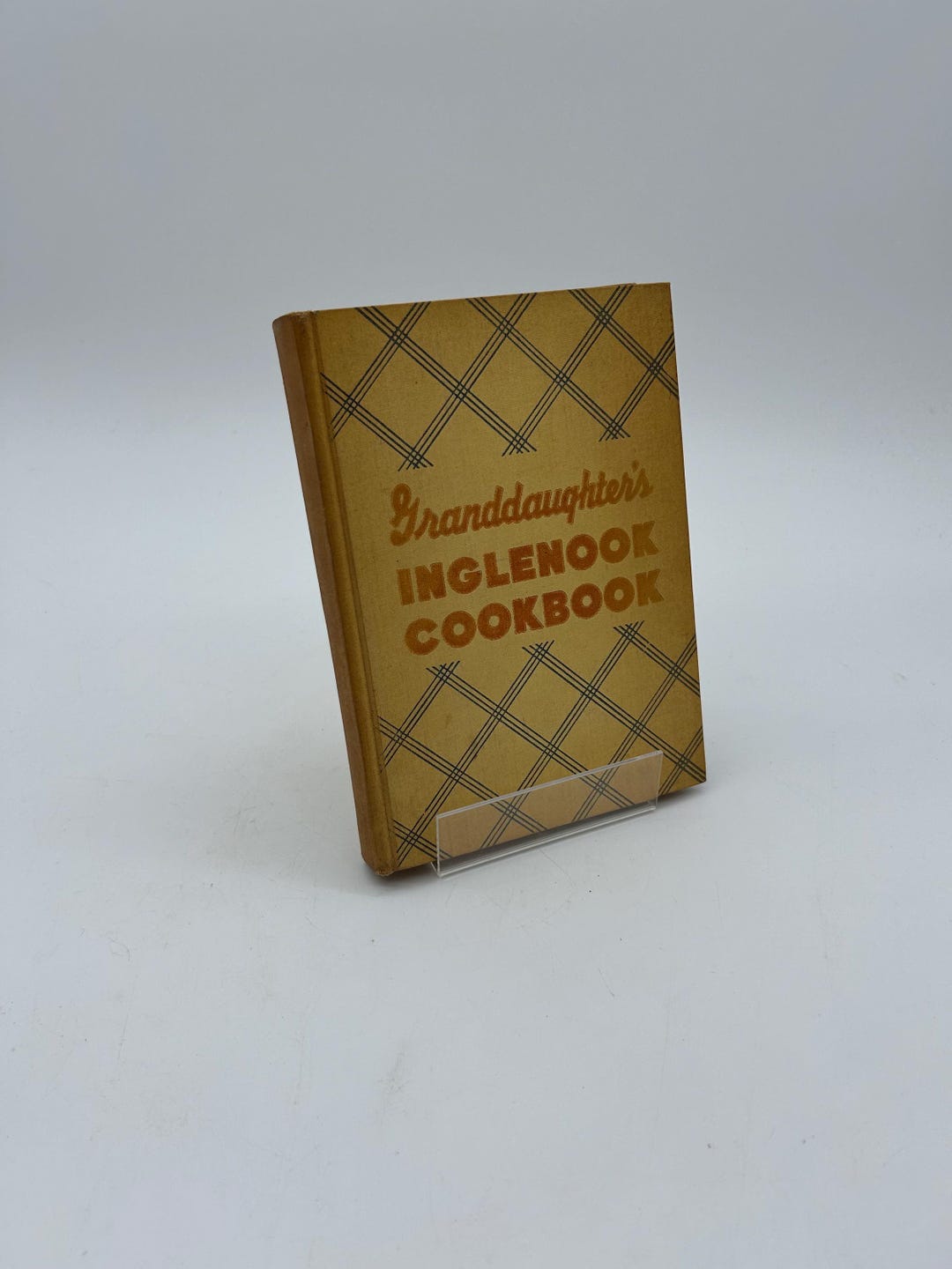 Vintage granddaughters Inglenook Cookbook Hardcover Cook Book Copyright ...
