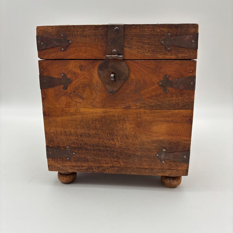 Small Wooden Chest - Etsy