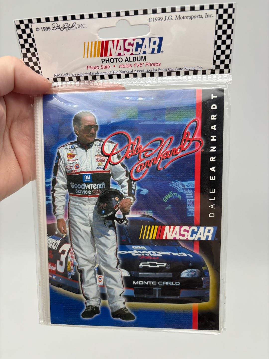 NASCAR Dale Earnhardt Photo Album, Holds 4" X 6" Photos 1999. New ...