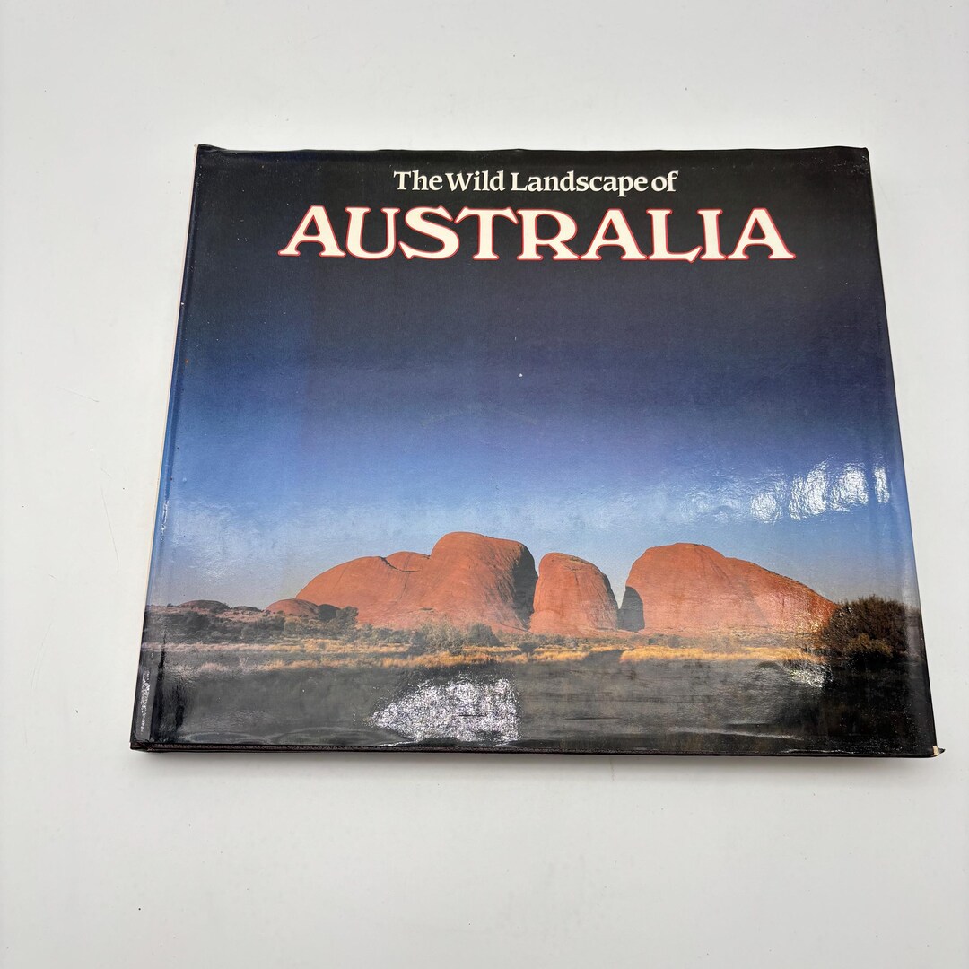 1984 “the Wild Landscape of Australia” Retro Photograph Coffee Table ...