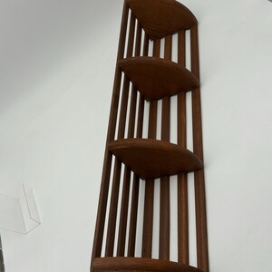 Vintage Solid Wood Slatted Wall Mounted Corner Shelf. 24” Tall - Etsy