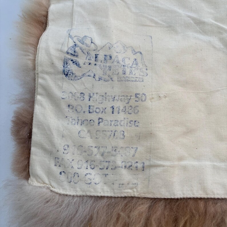 Vintage 100% Alpaca Fur Bald Eagle Wall Tapestry - Etsy
