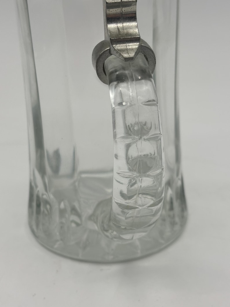 Vintage BMF Lead Glass Beer Stein ** Made in West Germany ...