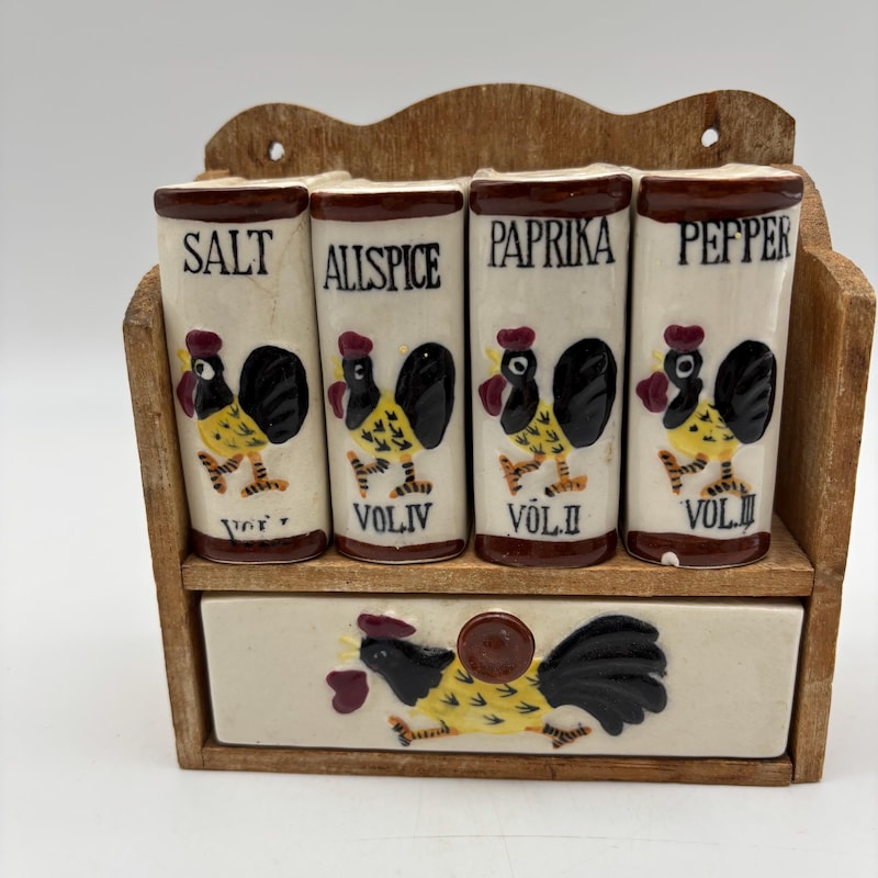 Ceramic Spice Rack - Etsy