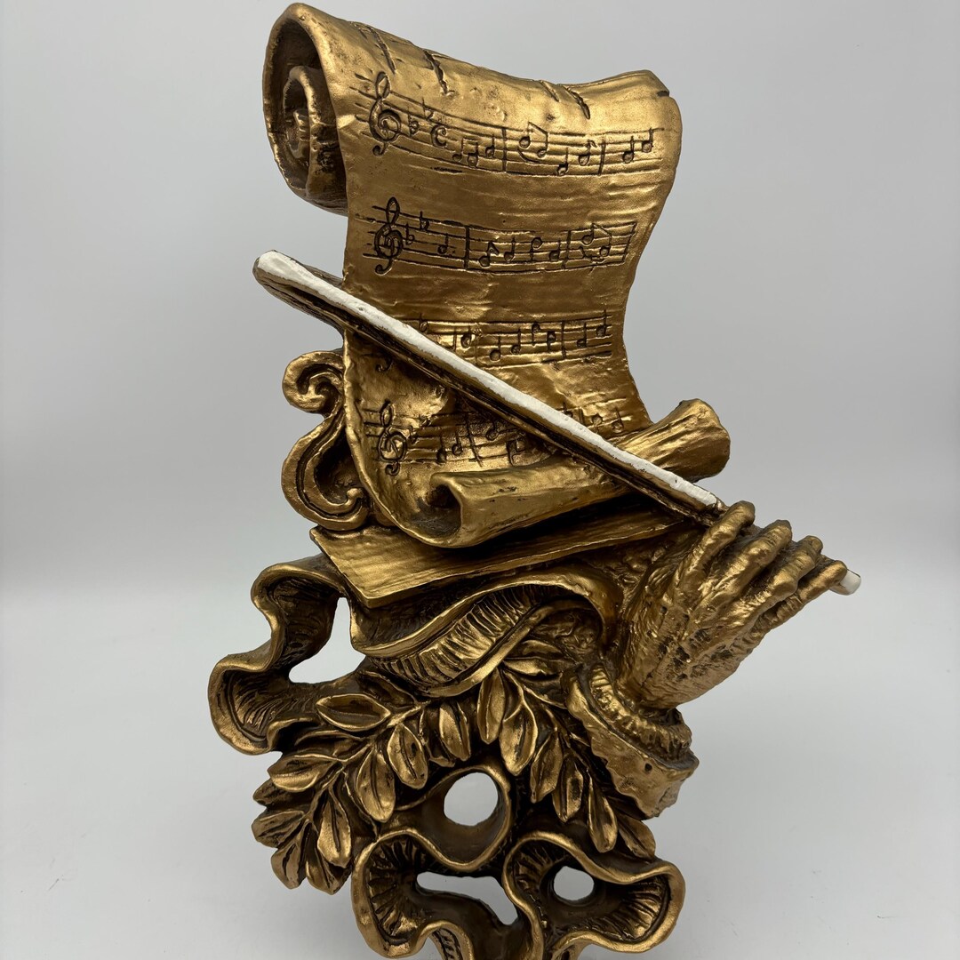 Vintage Universal Statuary Musical Wall Plaque 1968. Music Opera ...