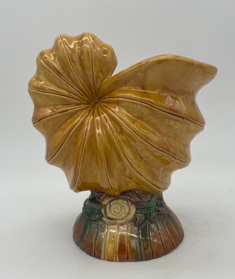 Nautilus Shell Ceramic Flower Pot Vintage Fine Pottery Art - Etsy