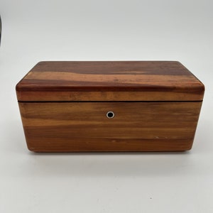 Vintage Mini Cedar Chest/ Jewelry Box. No Key. - Etsy