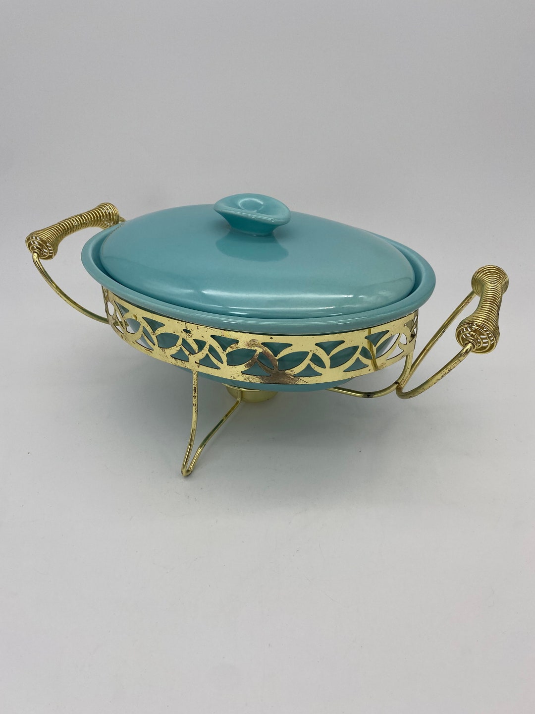 Miramar California Pottery Ovenproof 773 1958 Chaffin Charafe Serving ...
