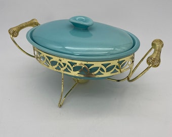 Miramar California Pottery Ovenproof 773 1958 Chaffin Charafe Serving ...