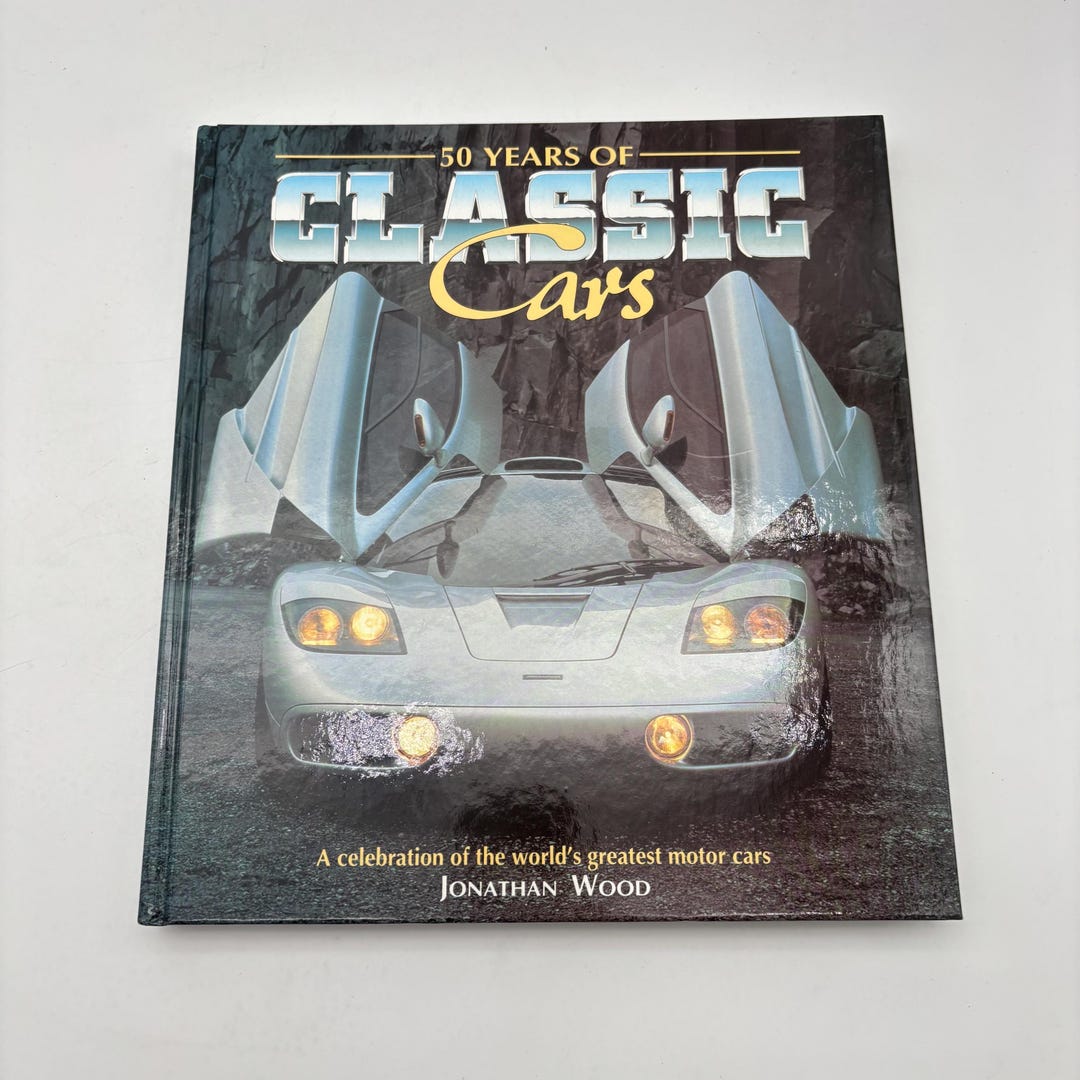 1994 Classic Cars History Book: Large Format Automotive Photography - Etsy
