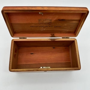 Vintage Mini Cedar Chest/ Jewelry Box. No Key. - Etsy